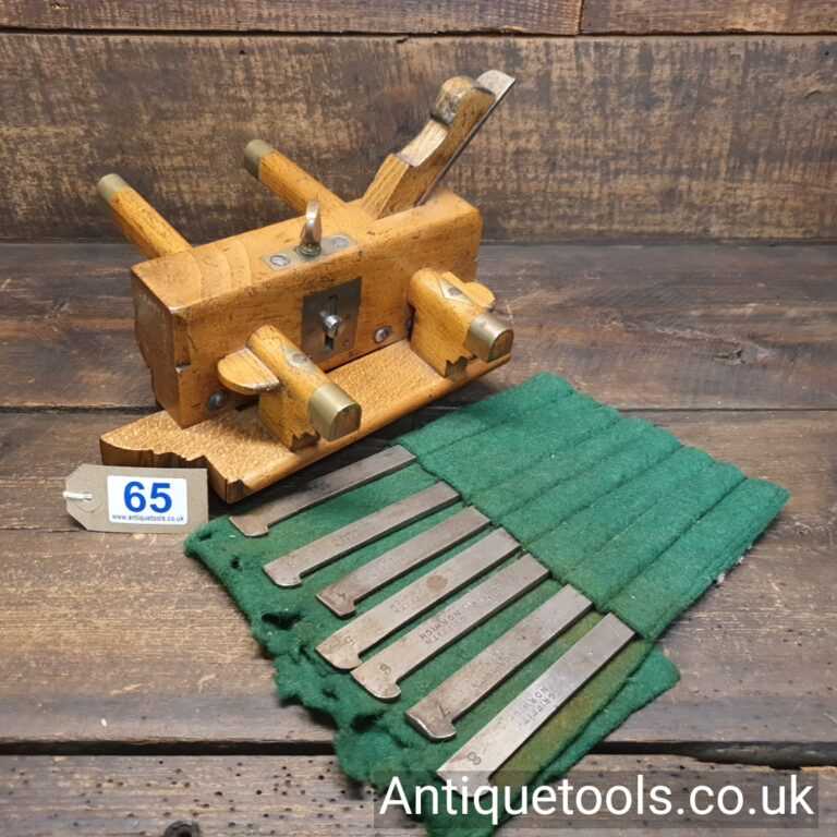 Antique Griffiths Of Norwich Carpenter’s Plough Plane | Antique Tools